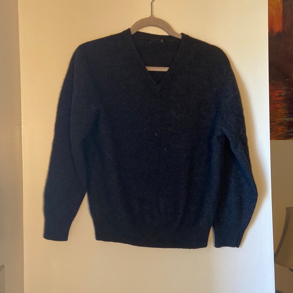 Jos. A. Bank | Sweaters | Mens Soft V Neck Black Sweater | Poshmark